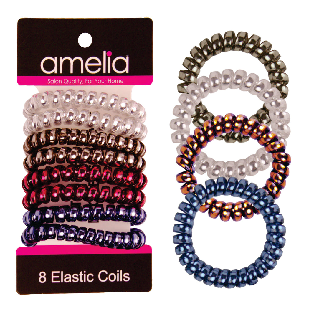 Sparkly Center Telephone Spiral Coils – Amelia Beauty Products